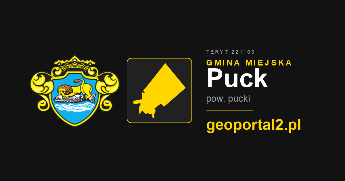 Gmina Puck (miejska) — Mapy - GEOPORTAL 2